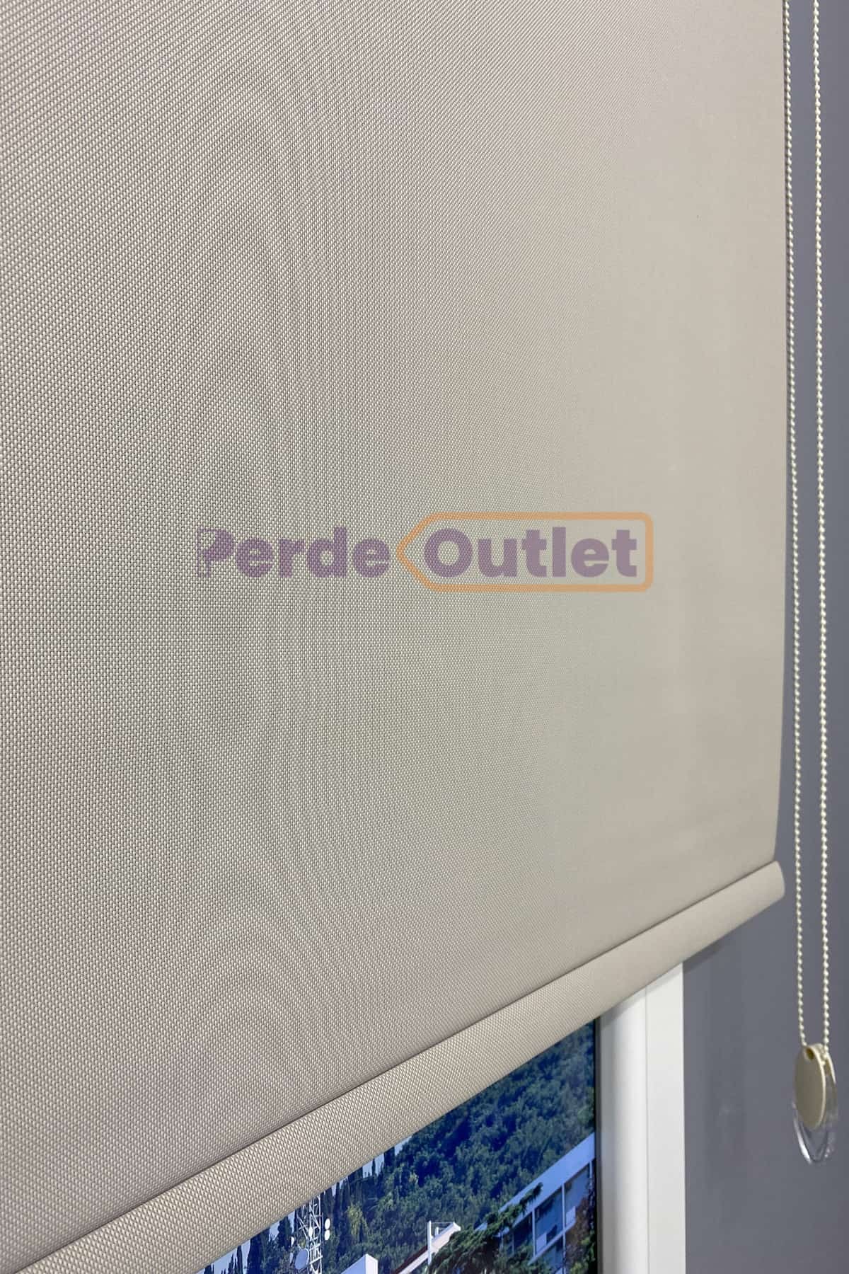 Bej Sun Screen Stor Perde • Perdeoutlet.com