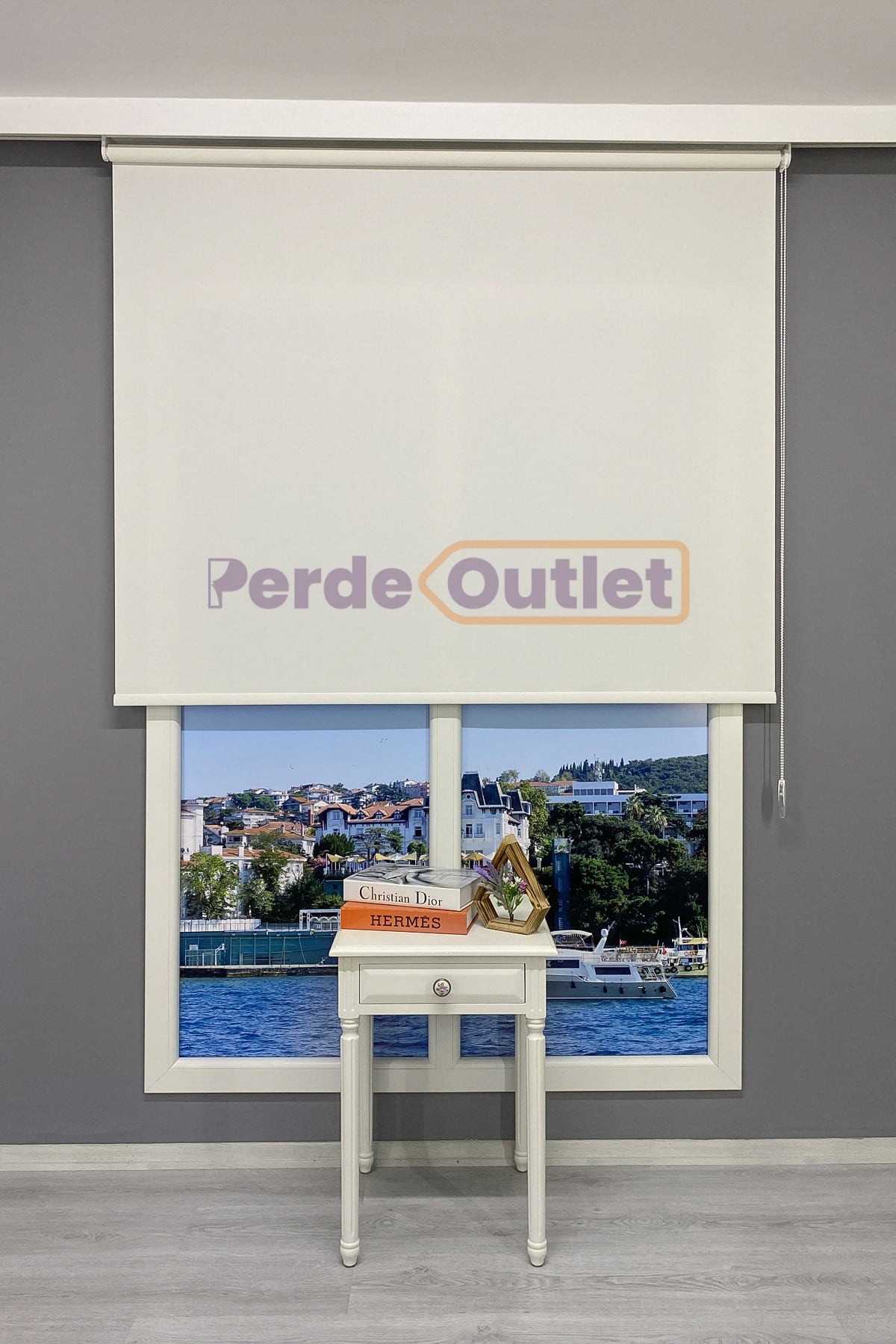 Ekru Screen Stor Perde • Perdeoutlet.com